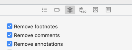 Editing tools: Revision Mode - ScrivenerVirgin