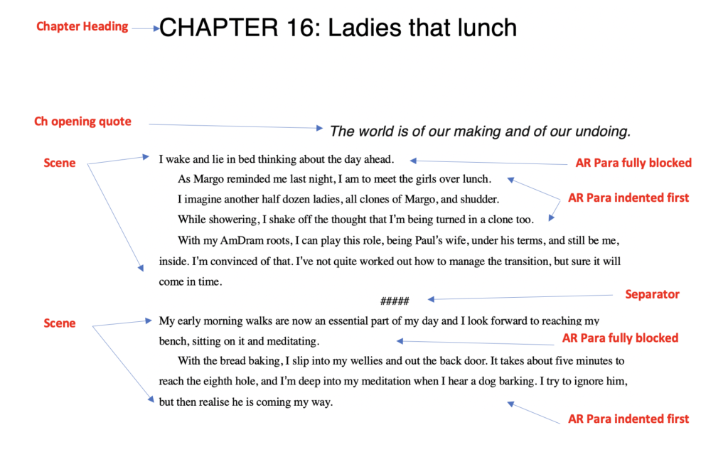 Compiling: Section types - ScrivenerVirgin