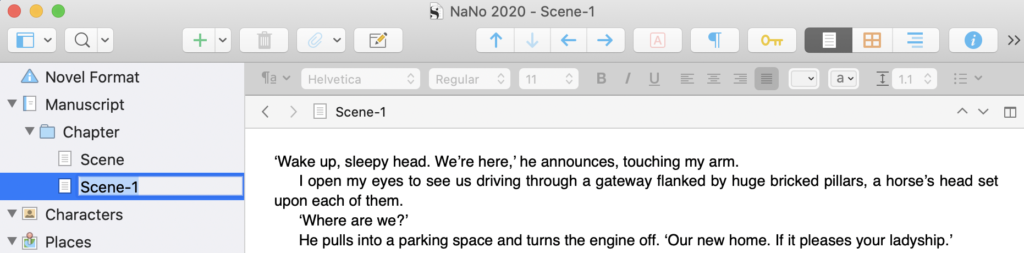 Scrivener for plotters and pantsers - ScrivenerVirgin