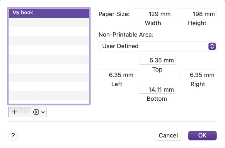 DIY Book Formatting with Scrivener: Page Settings - ScrivenerVirgin