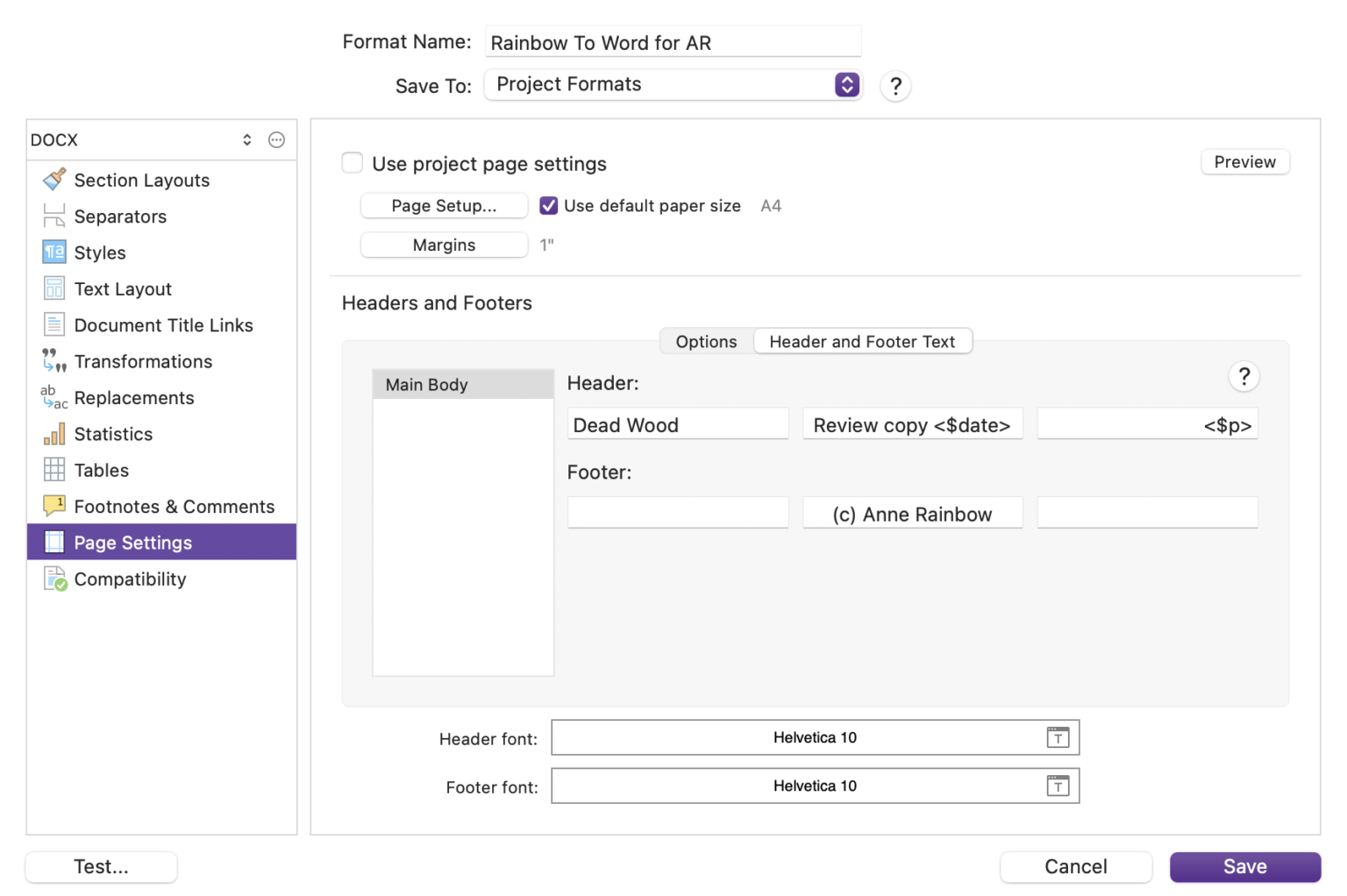 DIY Book Formatting with Scrivener: Headings, Headers and Footers - ScrivenerVirgin