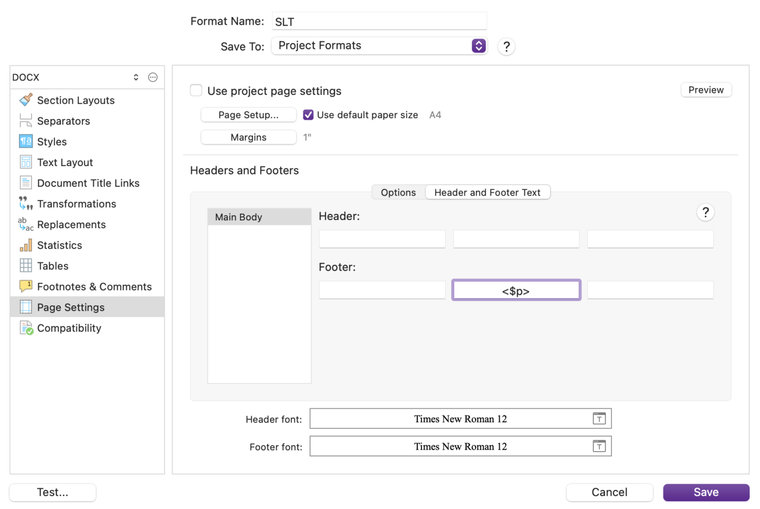Placeholders: Page Numbers - ScrivenerVirgin