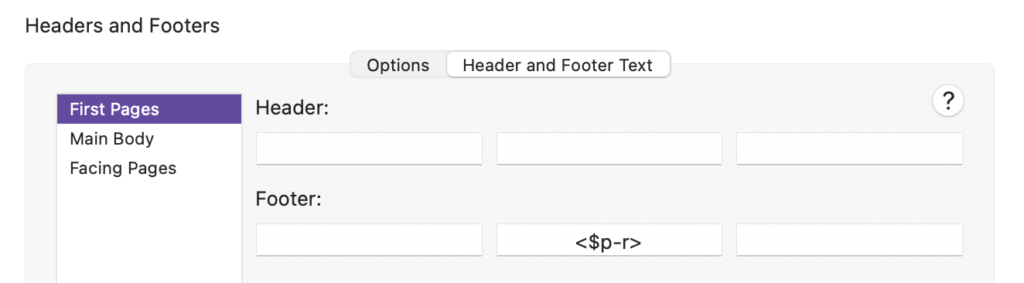 Placeholders: Page Numbers - ScrivenerVirgin