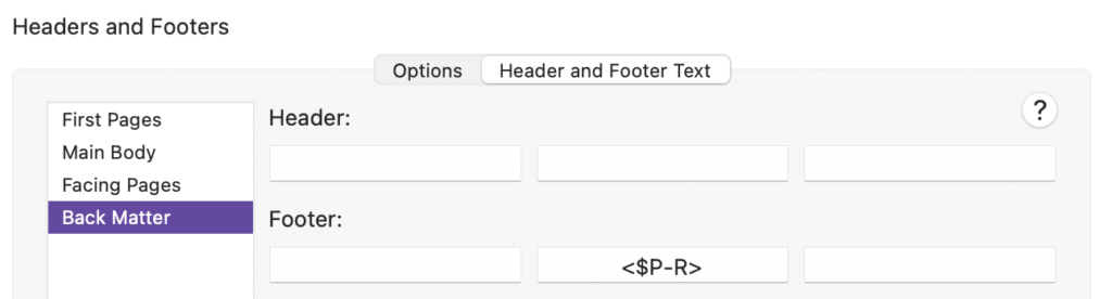 Placeholders: Page Numbers - ScrivenerVirgin