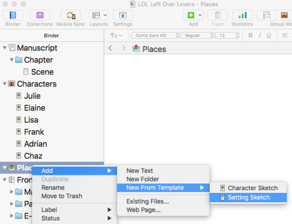 NaNoWriMo2016: Setting the scene - ScrivenerVirgin